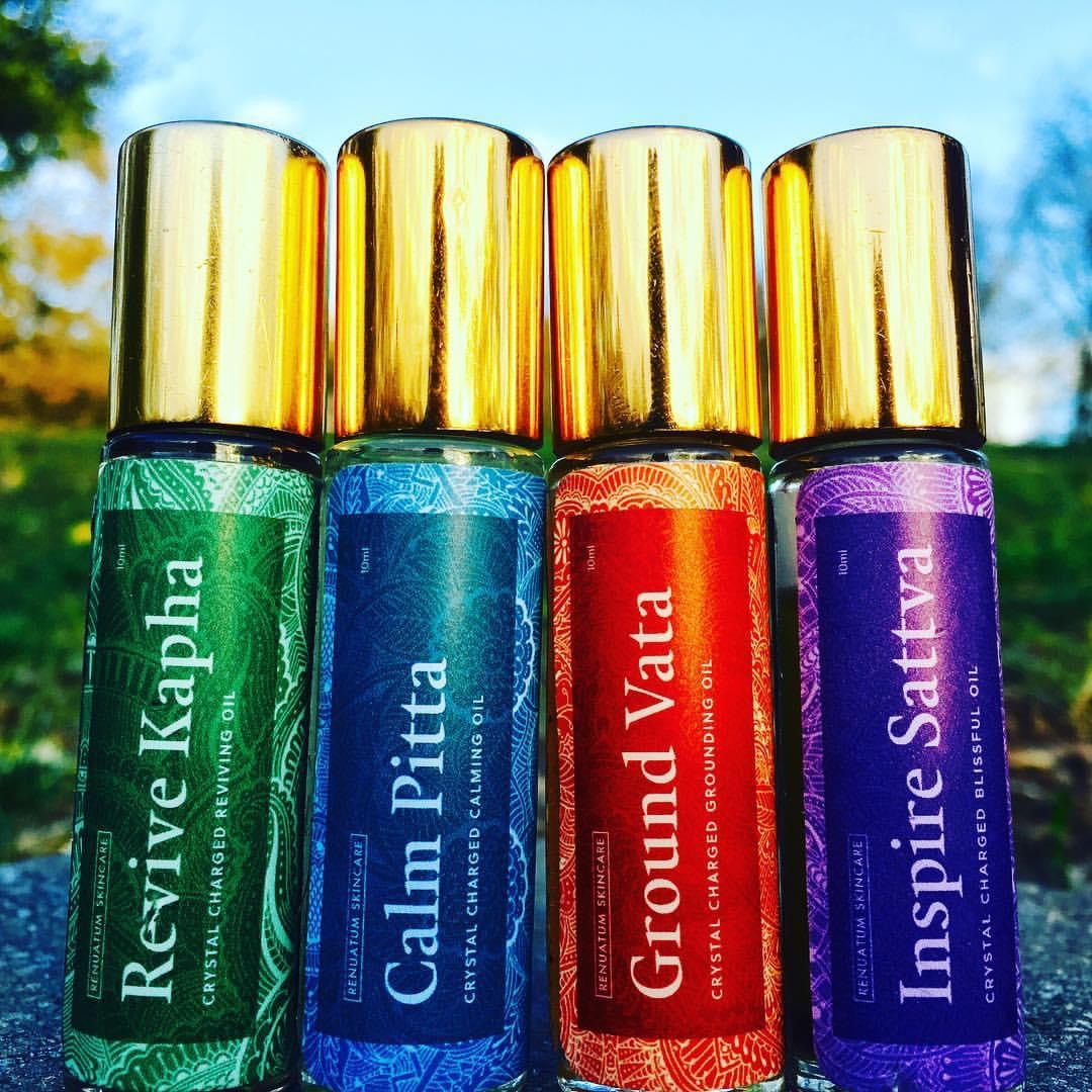 Inspire Sattva: Crystal Charged Healing Oil ⋆ Maha Vidya Yoga and Ayurveda